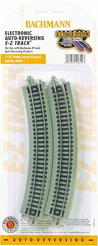 Amazon.com: Bachmann Industries E-Z Track Nickel Silver Auto-Reversing ...