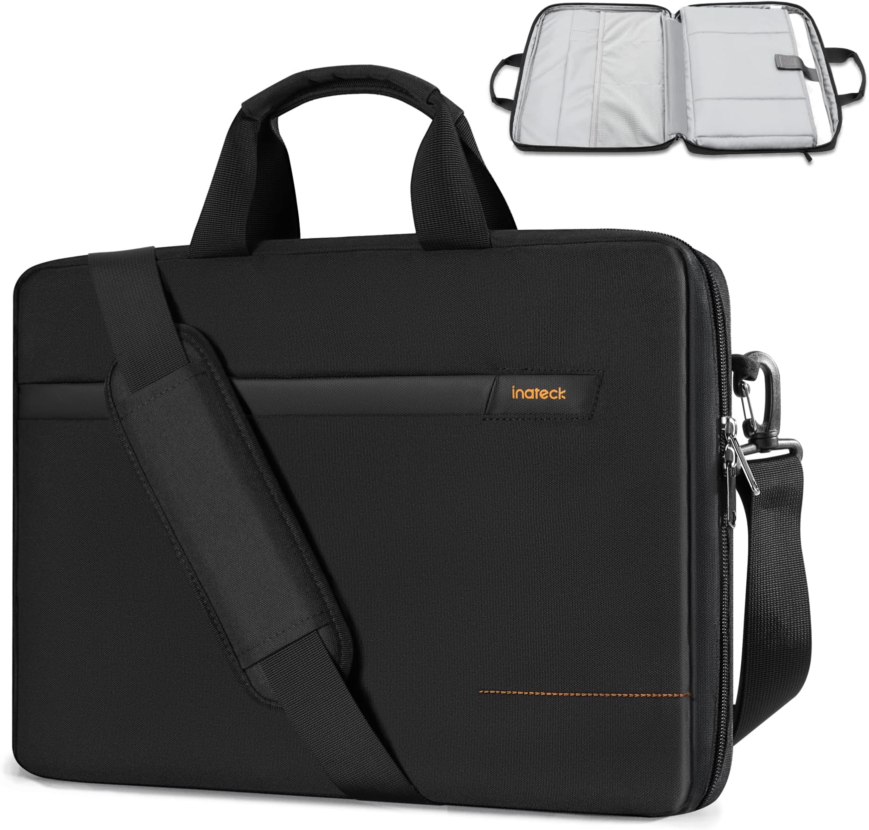 Amazon.com: Inateck 15.6 Inch TSA Friendly Laptop Bag Case for Men and ...