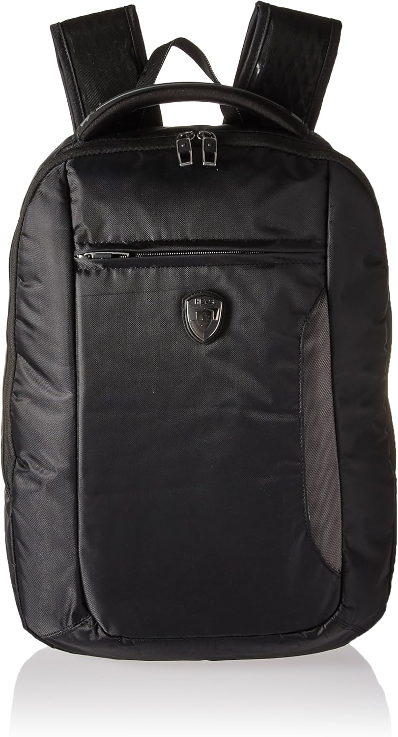 Amazon.com | Heys Techpac 05 Black Backpack, Black | Casual Daypacks