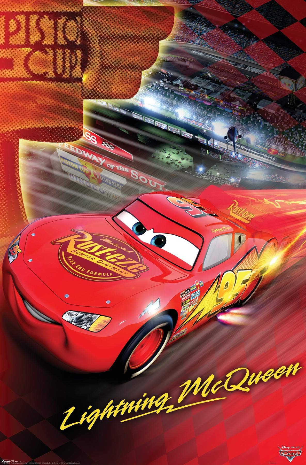 Amazon.com: Trends International Disney Pixar Cars 3 - One Sheet Wall ...