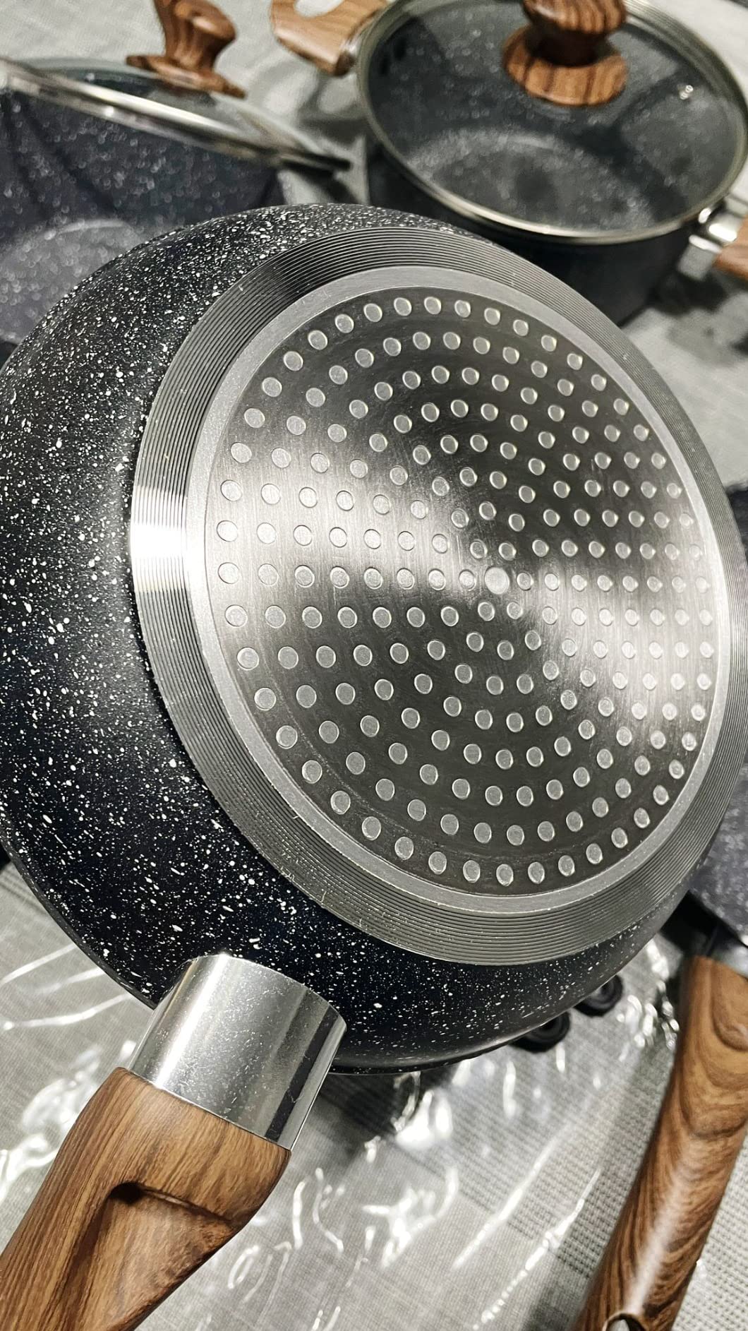 $13/mo - Finance Pots and Pans Set, Pre-Installed Nonstick Granite Pots ...