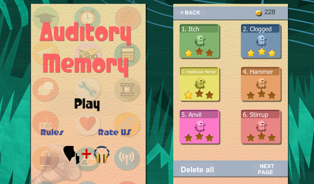 Brain Exercises - Auditory Memory - App on Amazon Appstore