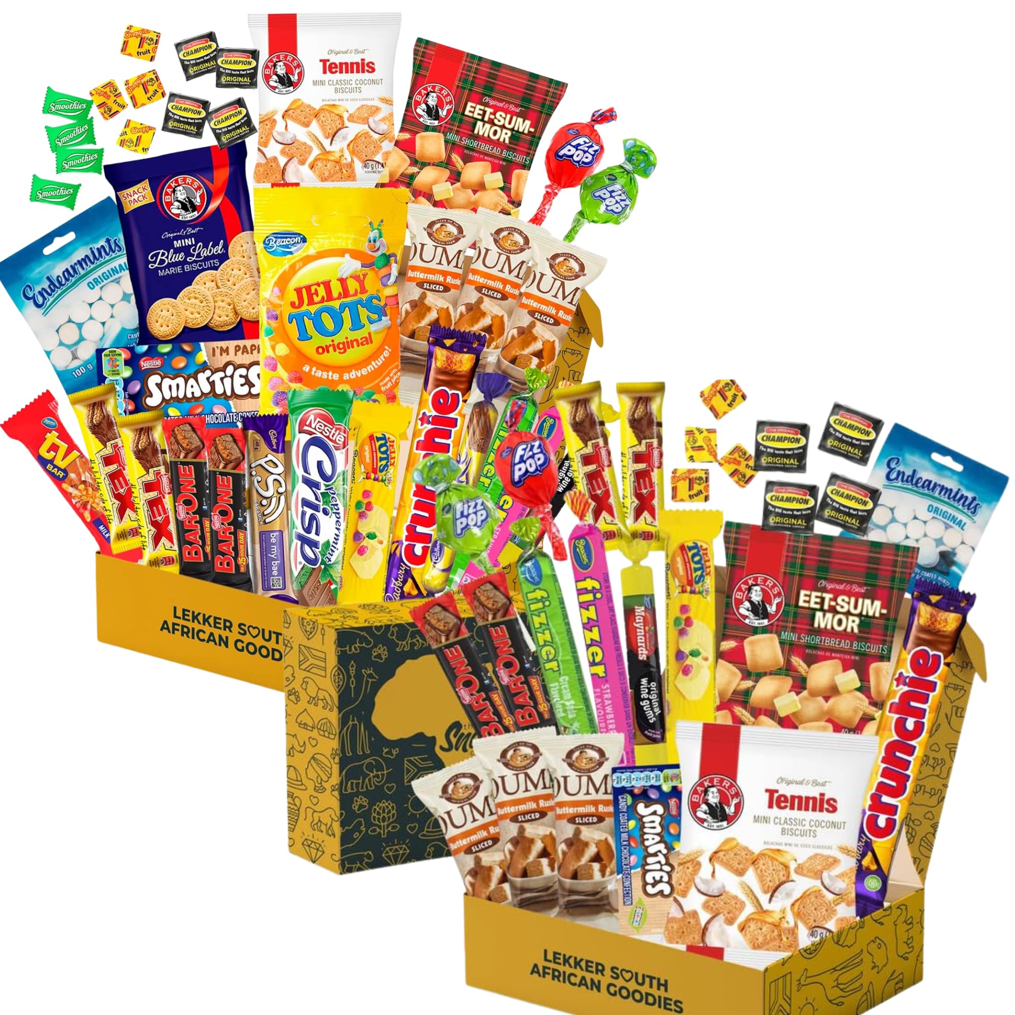 Amazon.com: South African Snack and Candy Bundle - 36-Unit Tucker Box ...