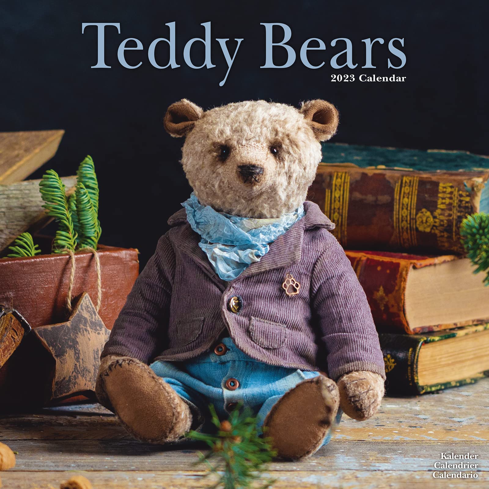 Teddy Bear Calendar - Calendars 2022 - 2023 Wall Calendars - Doll ...