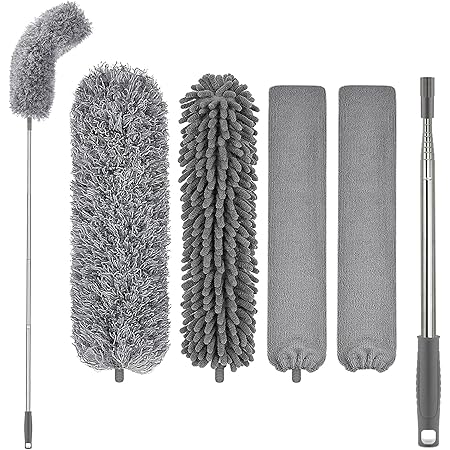 Amazon.com: Dusters for Cleaning, Extendable Microfiber Duster with ...