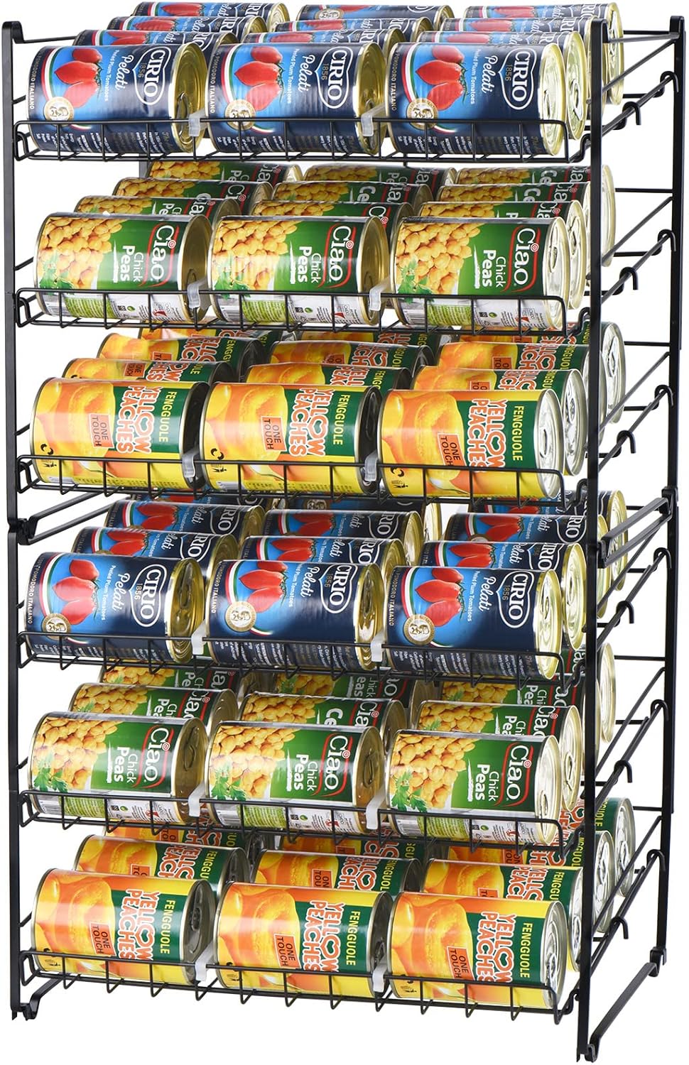Amazon.com: Toplife 2 Pack Stackable Can Organizer Rack, Soda Can ...