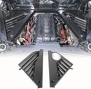 Engine Bay Panel Cover Compatible with Chevrolet Corvette C8 2020-2023 ...