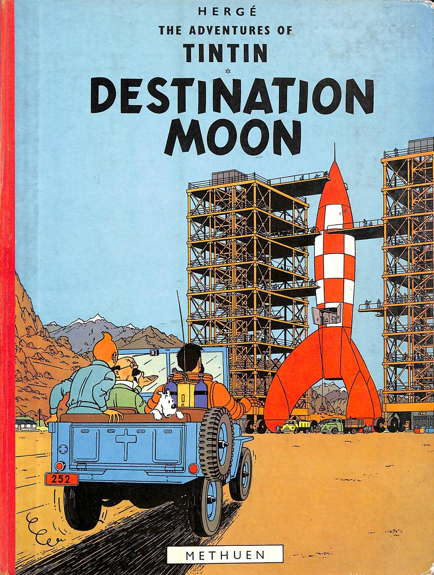 Destination Moon (Adventures of Tintin): Herge: 9780416925500: Amazon ...