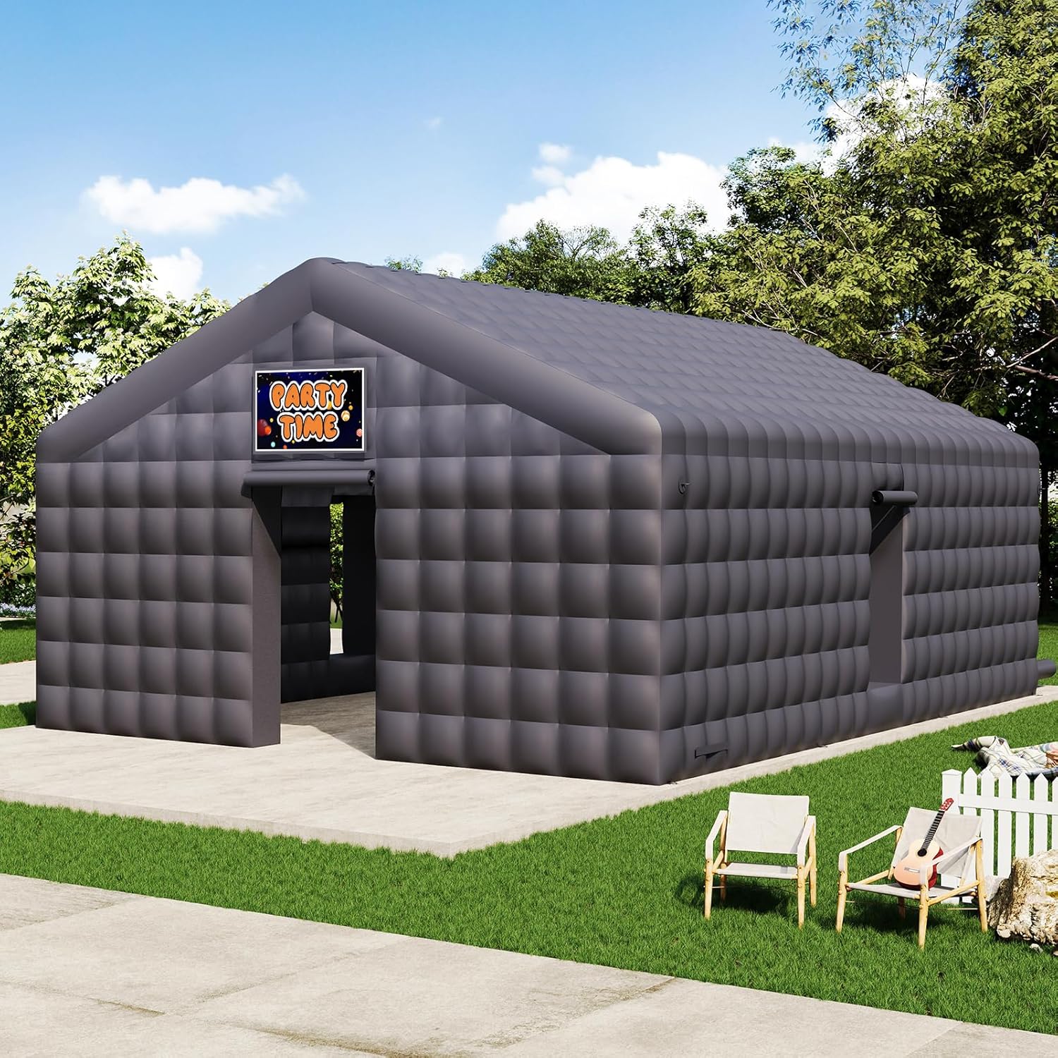 Amazon.com : SPECRAFT 30x20x14 FT Large Inflatable Nightclub ...