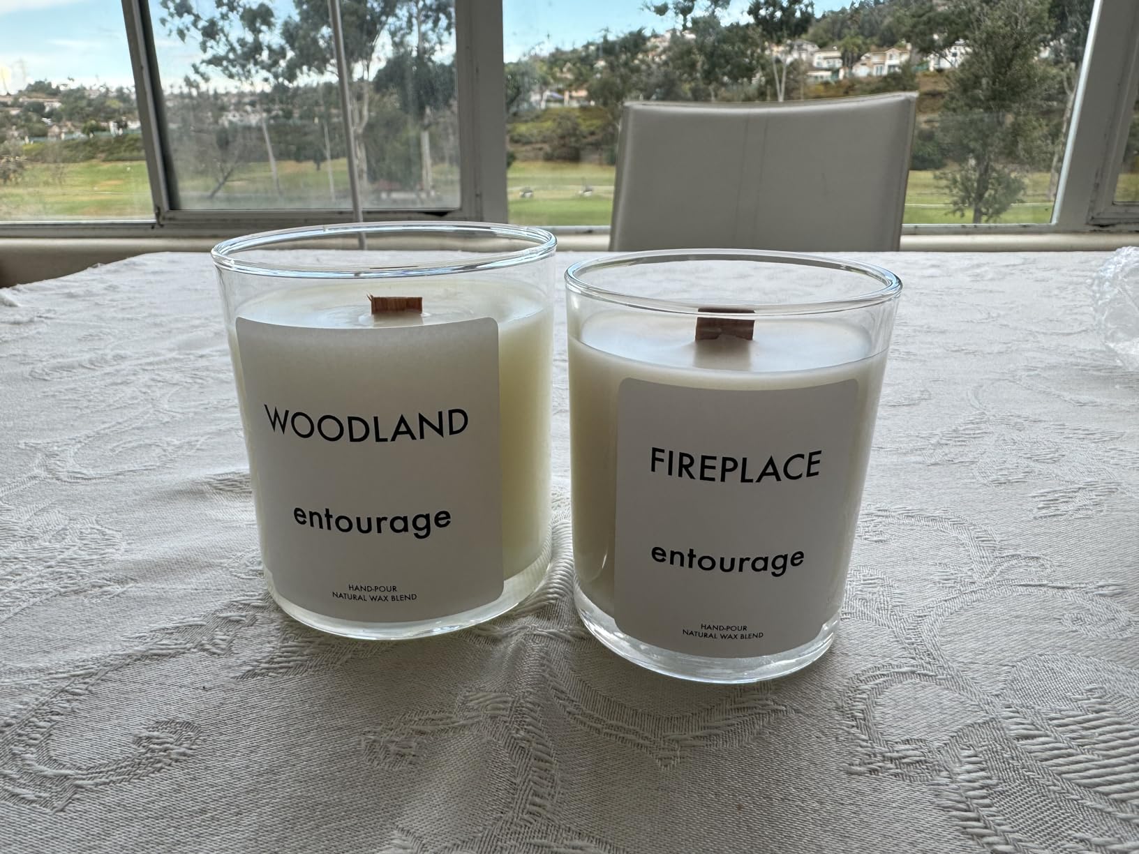 Amazon.com: Entourage Home - Natural Wax Blend Scented Candles ...