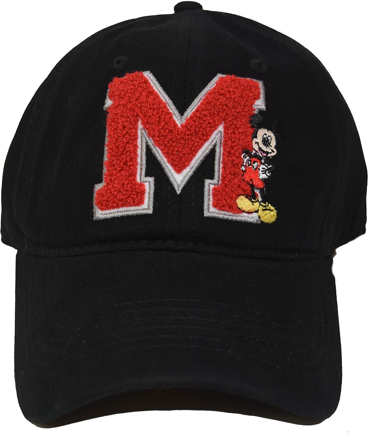 Disney Mickey Mouse Classic M Adjustable Baseball Cap Hat Black at ...