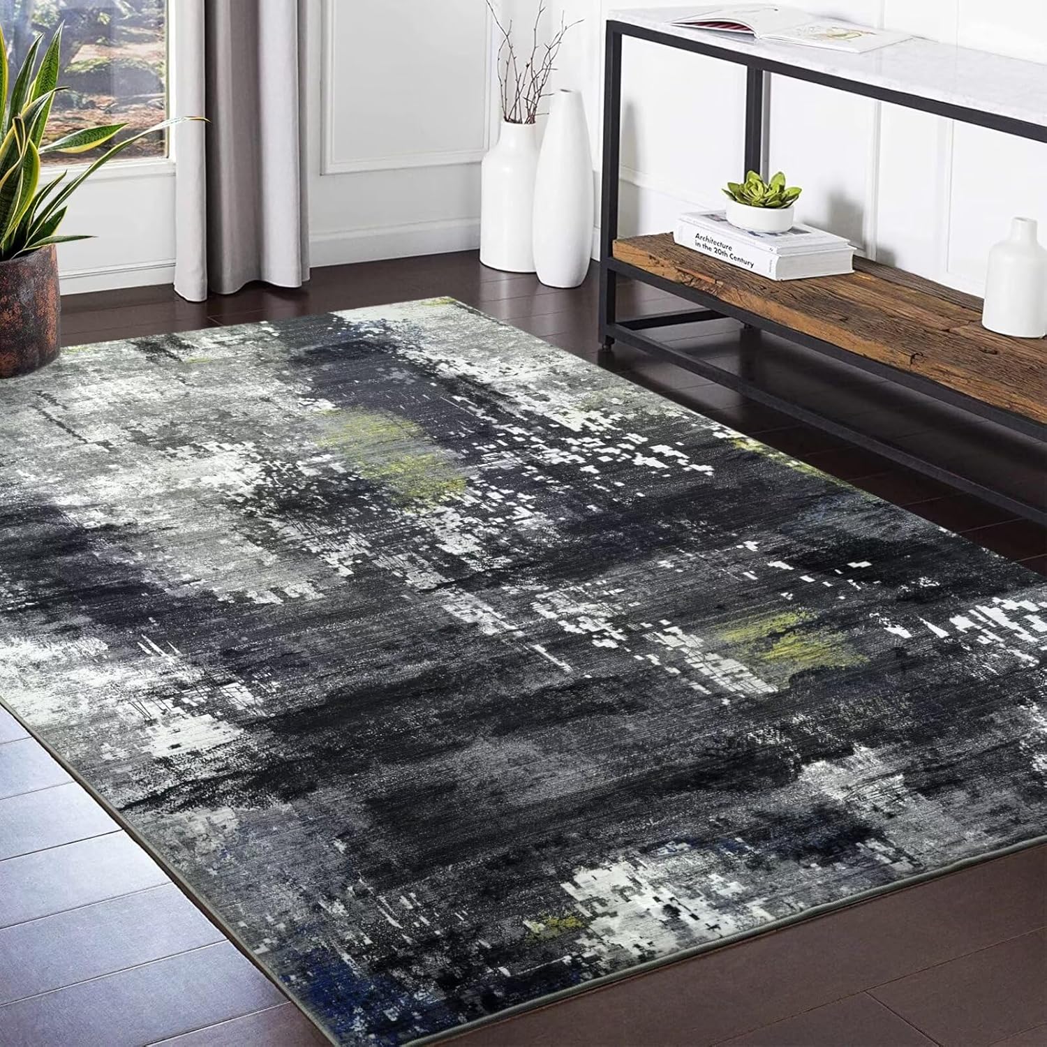 Amazon.com: WESTLOOM Modern Abstract Large Bedroom Rugs 9x12 Rugs for ...