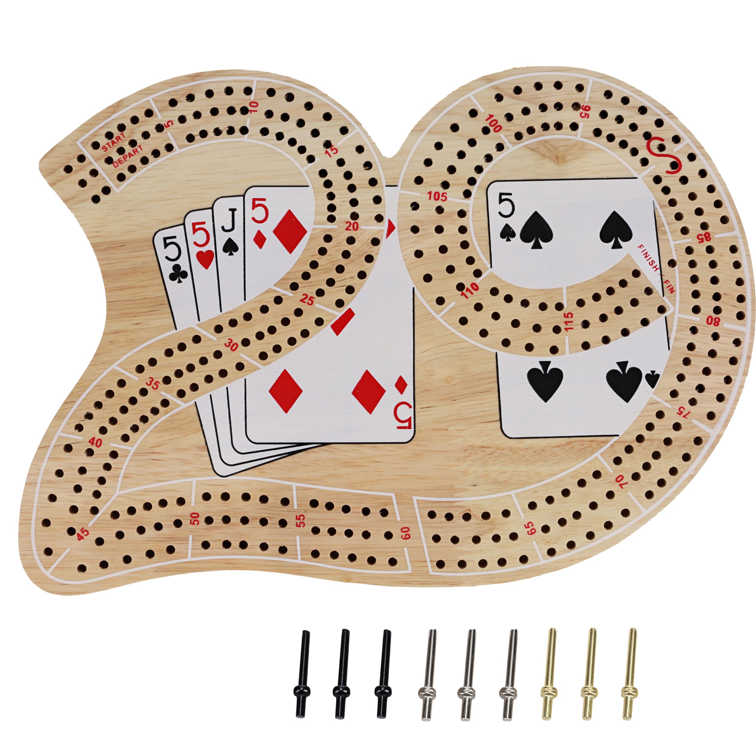 Cribbage Clip Art Wrights Lake, CA Nautical Wood Cribbage Board