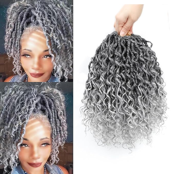 Amazon.com : Molleas Goddess Locs 10 Inch, 9 Packs Soft Faux Locs With ...