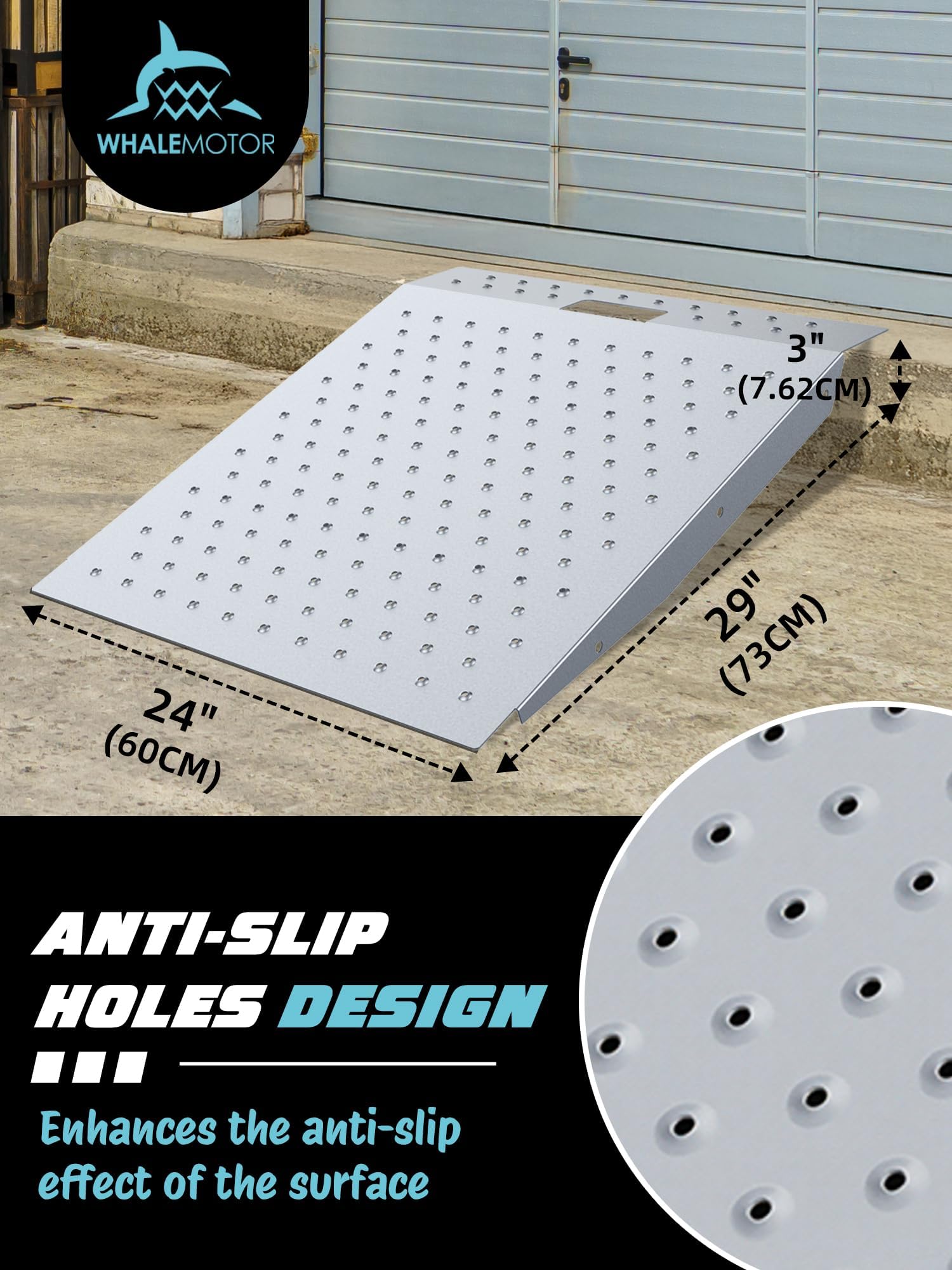 Snapklik.com : Shed Ramp 1PC, Loading Ramp For Riding Mower, 29" L X24 ...