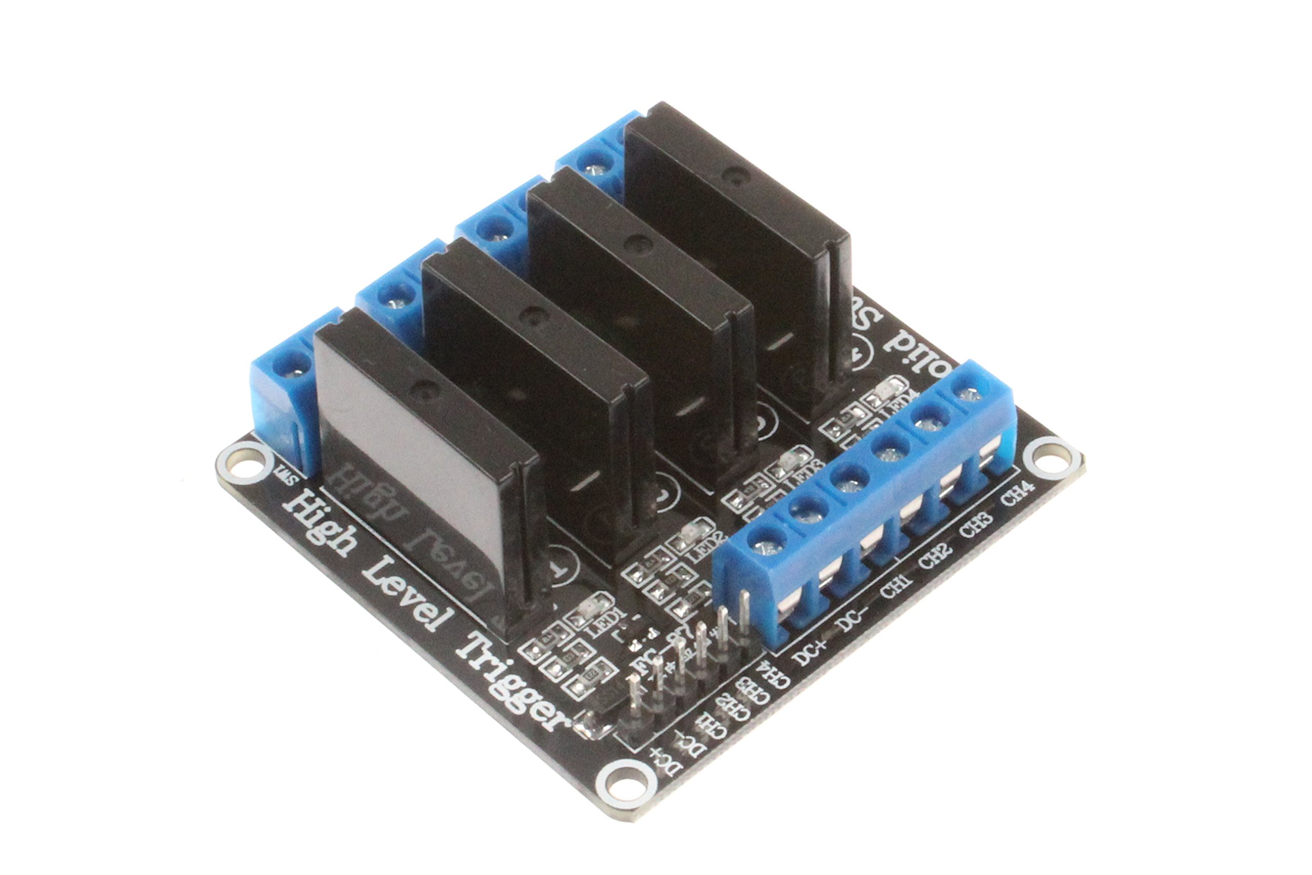 Snapklik.com : NOYITO 4-Channel Solid State Relay Module High-Level ...
