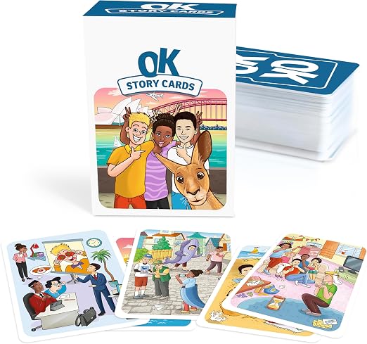 Amazon.com: OK Story Cards: 100 Creative Storytelling Cards for Kids ...
