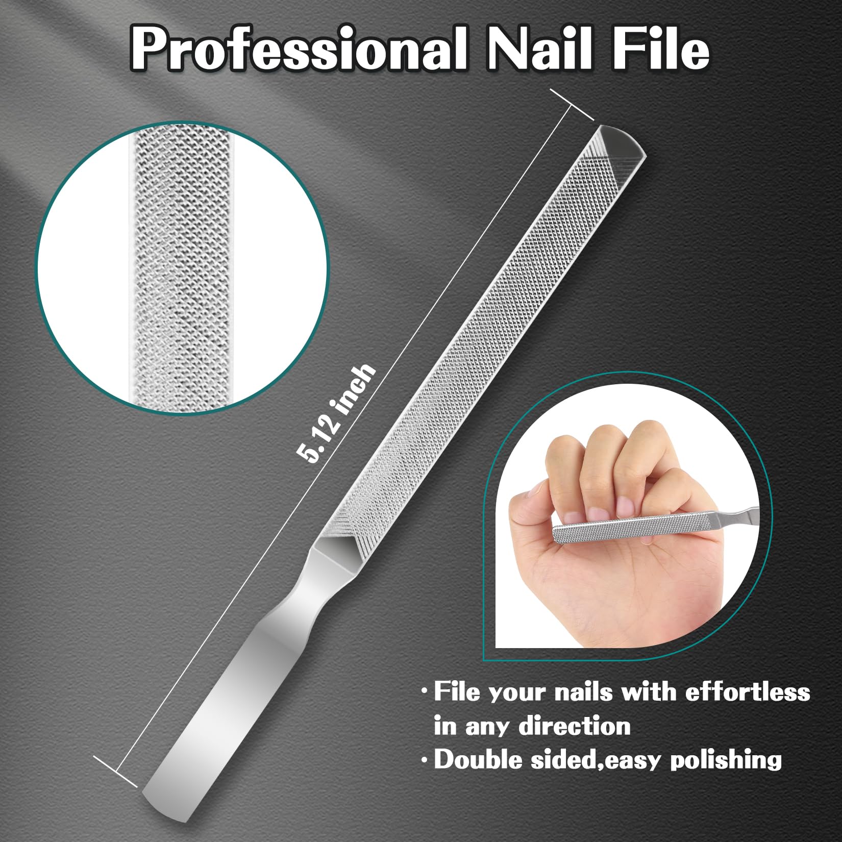 Snapklik.com : 4 Pack Ingrown Toenail Clippers Kit For Ingrown & Thick ...