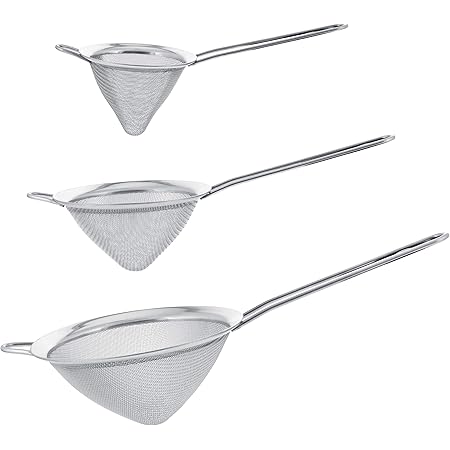 Amazon.com: Farm to Table Chinois Set, Stainless Steel, 3-Piece: Food ...