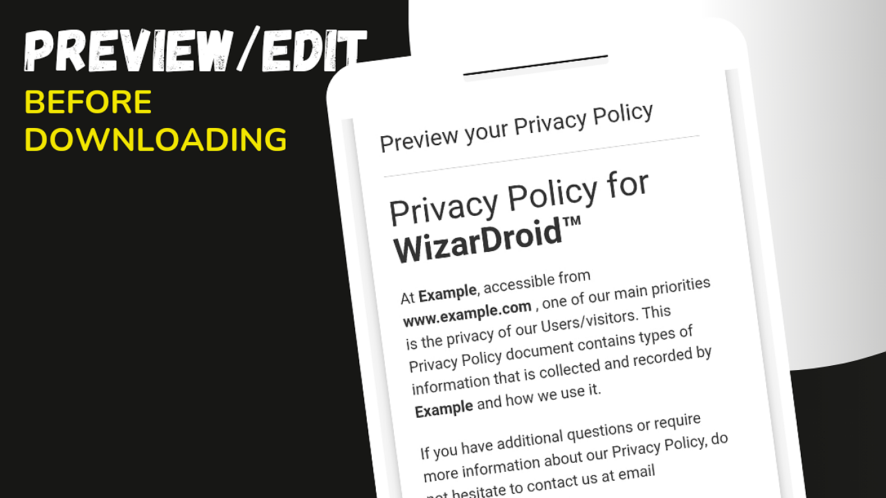 Privacy Policy Generator - App on Amazon Appstore