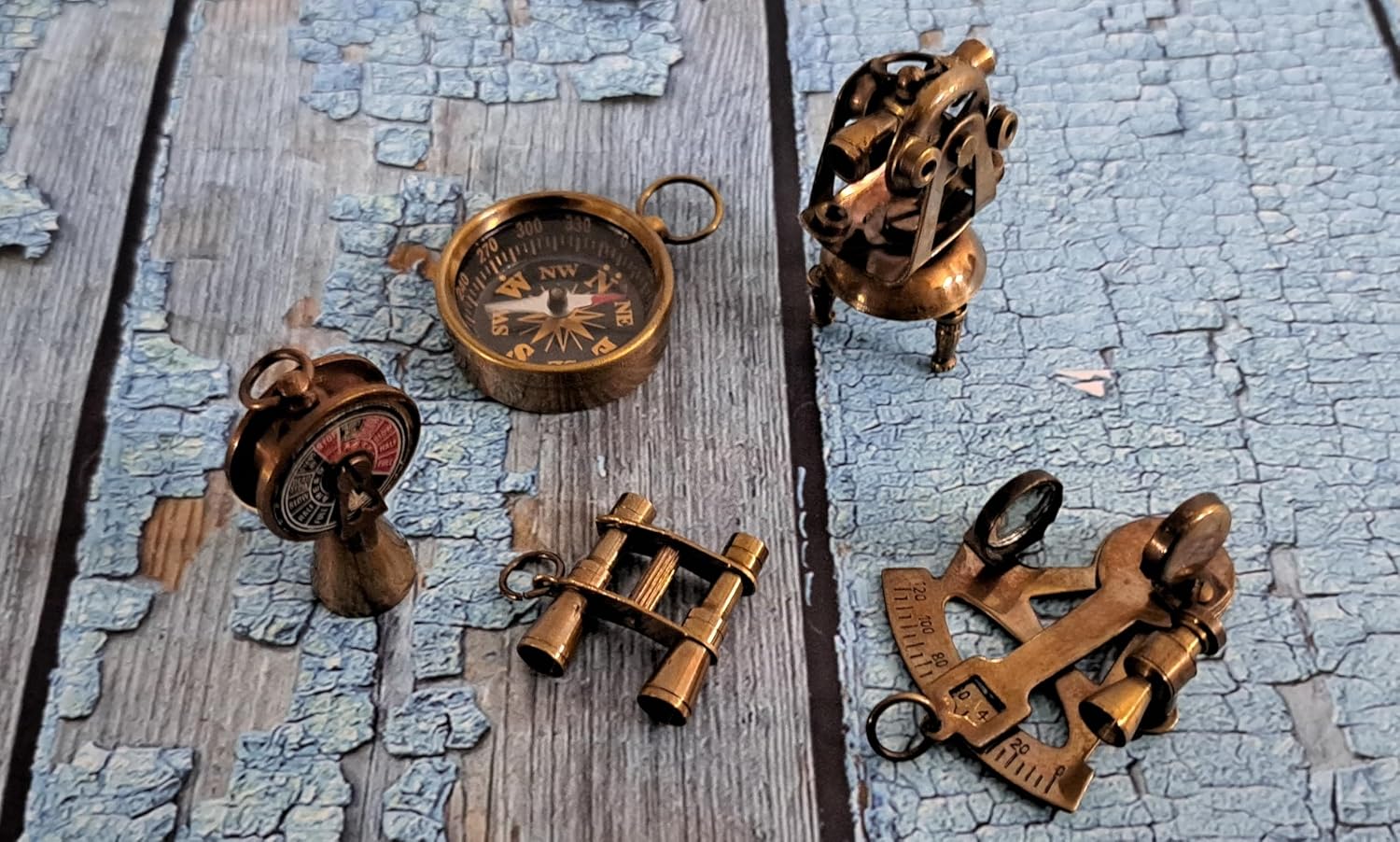 Amazon.com: NAUTICAL COLLECTION Nautical Gift Set, Nautical Decor ...