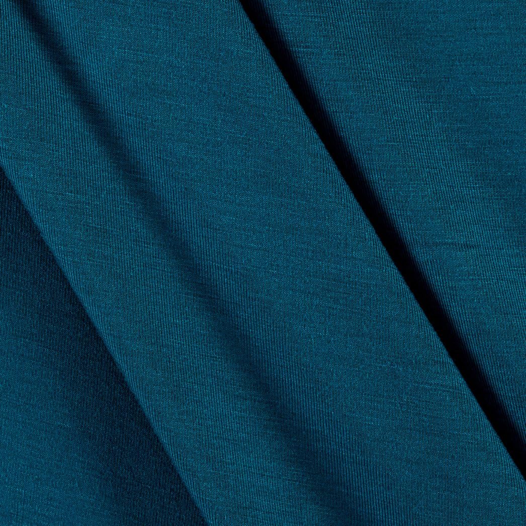 Amazon.com: Telio Rayon Stretch Jersey Knit Deep Teal, Fabric by the Yard