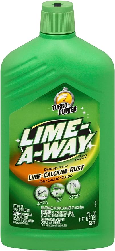 Amazon.com: Lime-A-Way Lime, Calcium & Rust Cleaner 28 oz (Pack of 4 ...