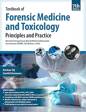 Textbook of Forensic Medicine and Toxicology Principles and Practice : Amazon.in: Books