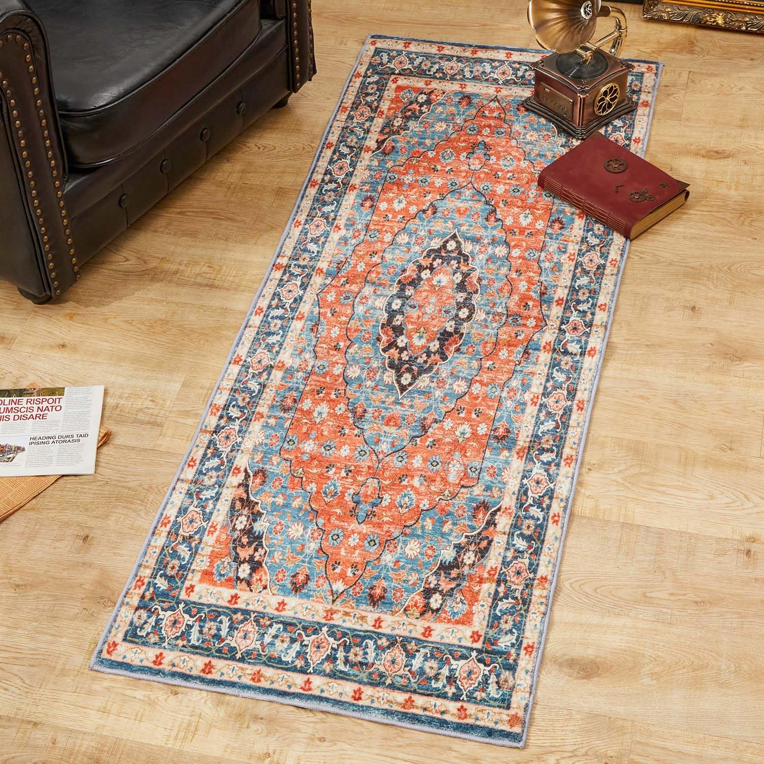 OdentBlca Runner Rug,2x5 Ultra-Thin Area Rug,Boho Hallway/Kitchen ...