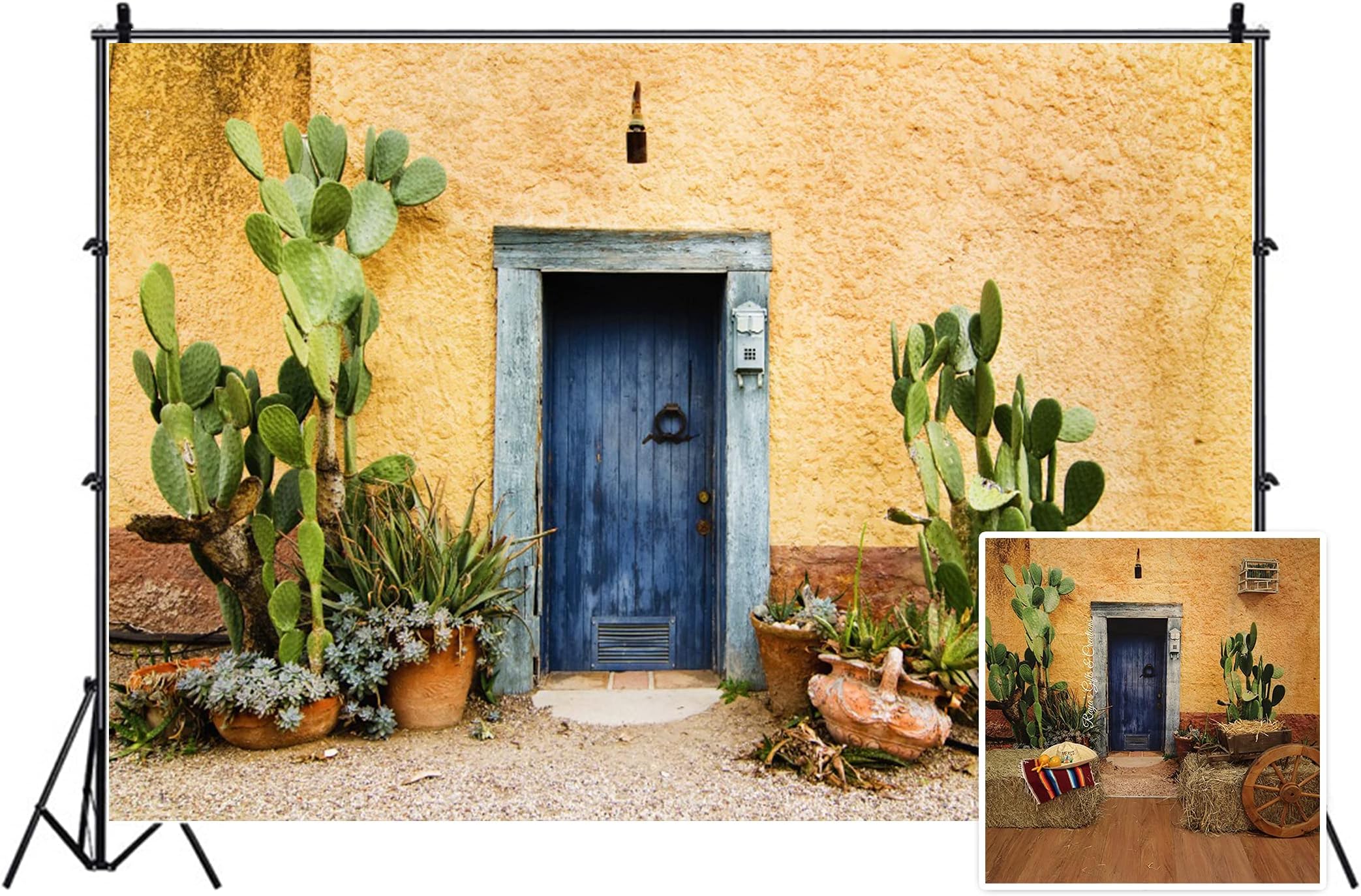 Amazon.com : BELECO 7x5ft Fabric Old Streets Backdrop Traditional ...