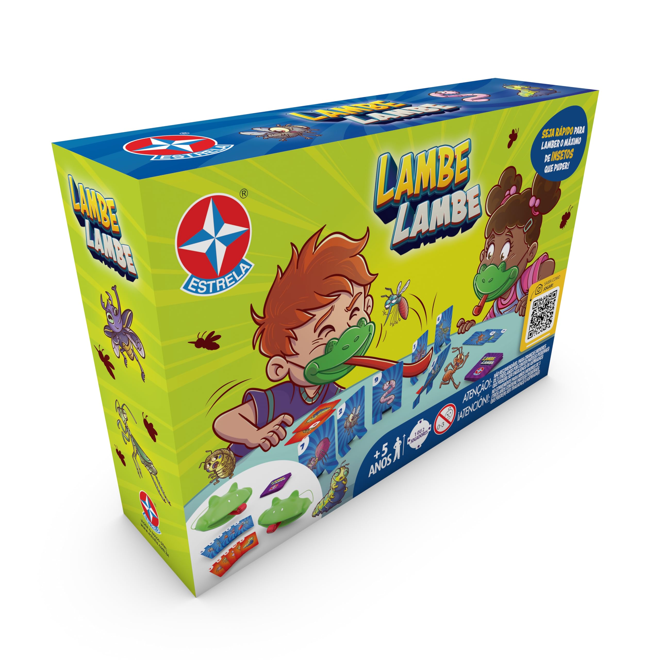 Jogo Lambe Lambe, Brinquedos Estrela | Amazon.com.br