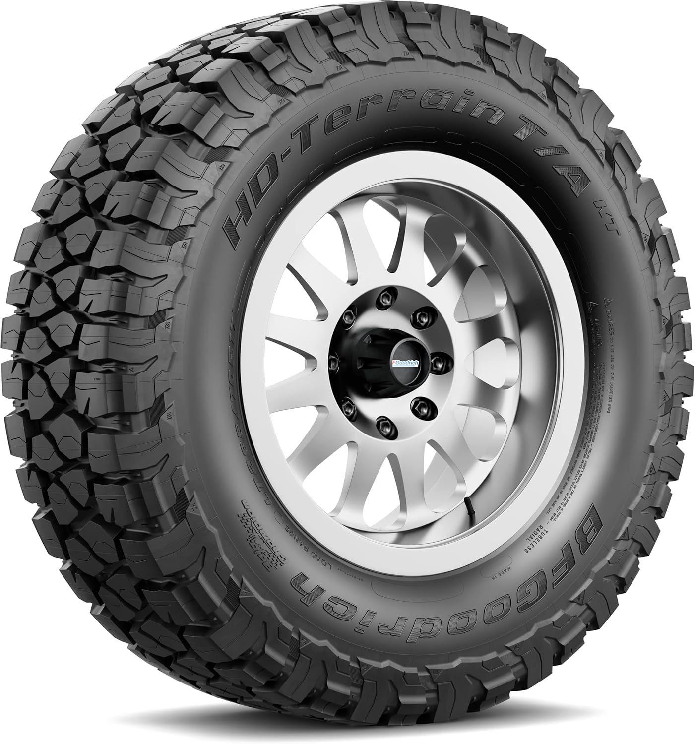Bfgoodrich Hd Terrain T A Kt Heavy Duty Truck Tire 37x13 50r22 F 128q Amazon Ca Automotive