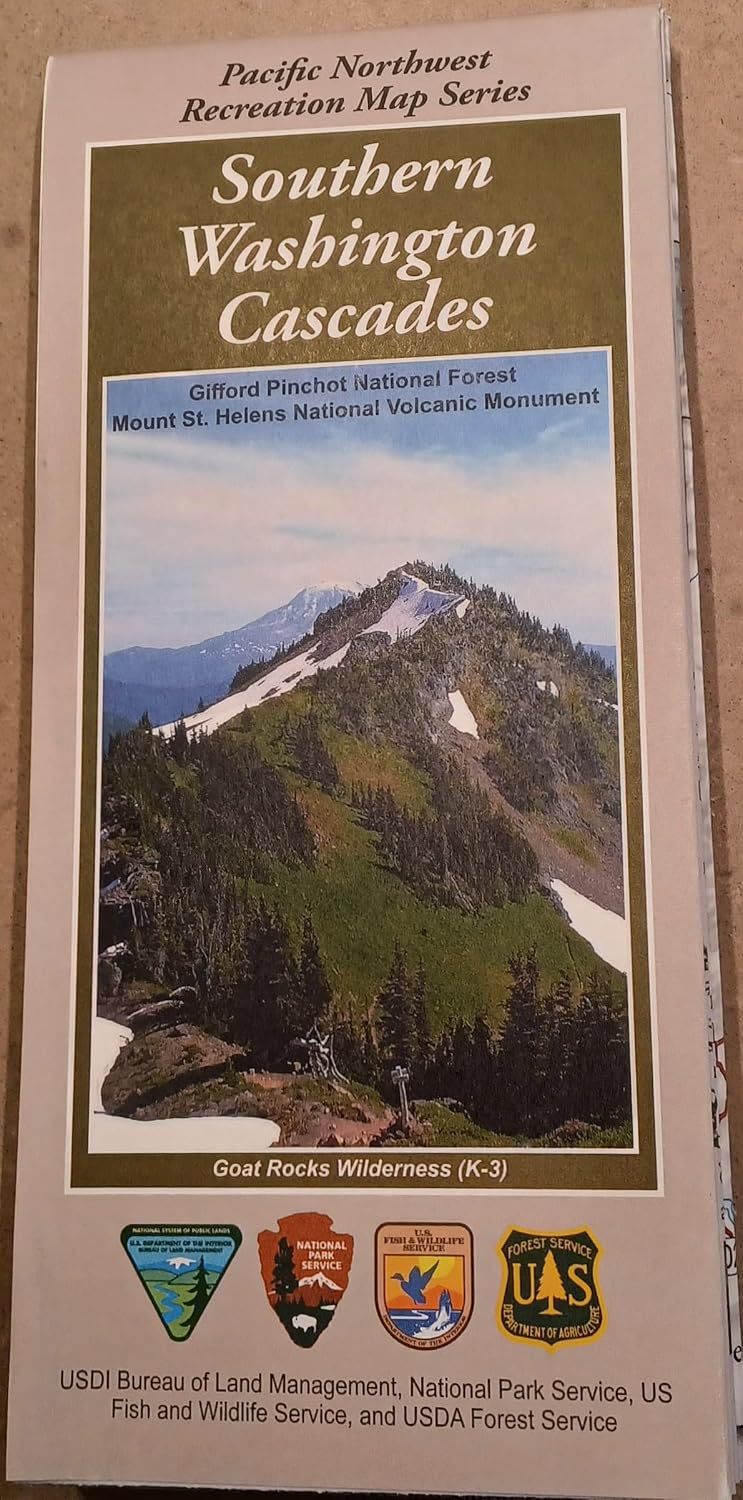 Southern Washington Cascades (Pacific Northwest Recreation Map Series ...
