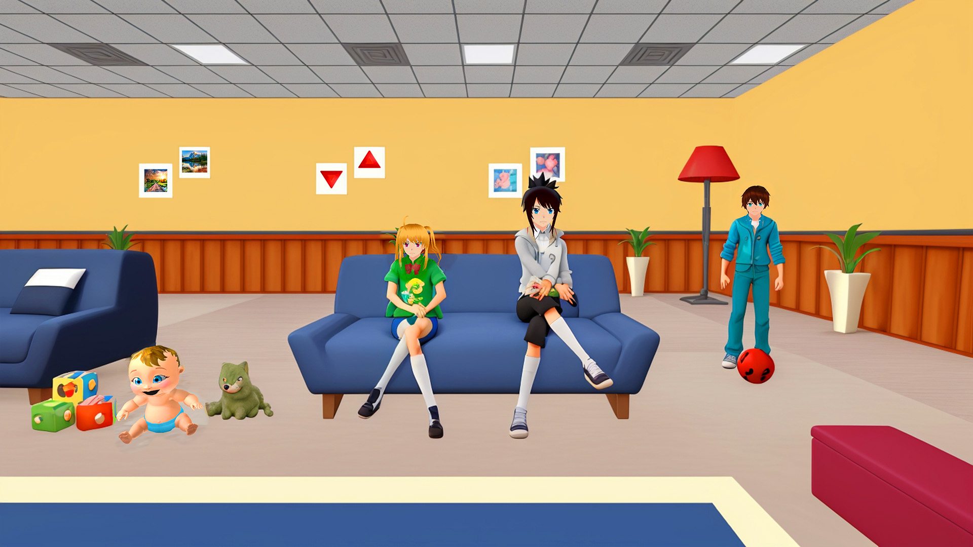 Virtual Mother Simulator Family Life Babysitting Daycare Games - App on ...