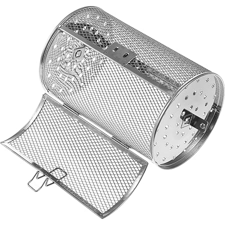Amazon.com : GEZICHTA BBQ Grill Roaster,Stainless Steel Grilled Cage ...