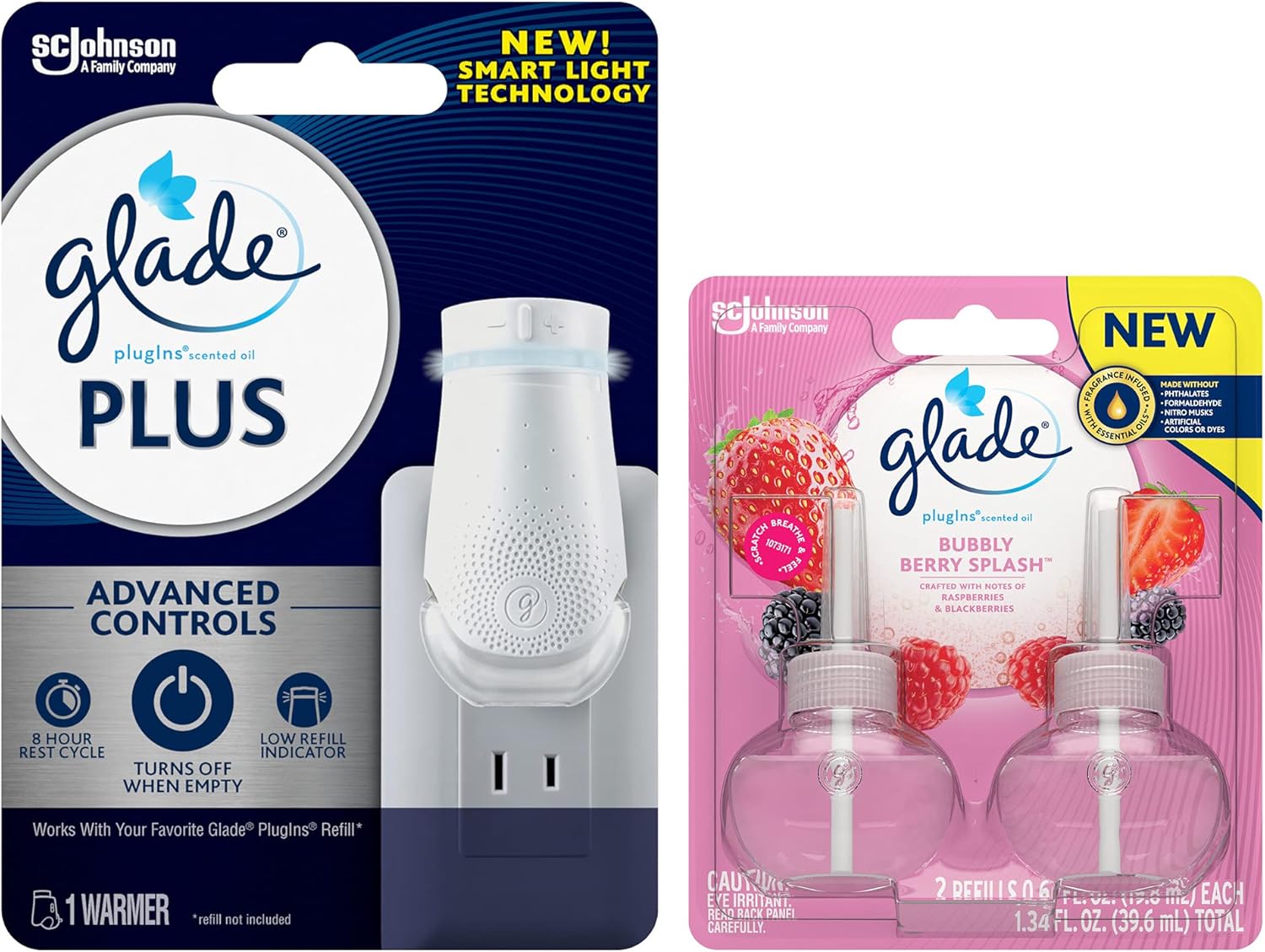 Glade PlugIn Plus Kit de iniciación ambientador de aire, aceite ...