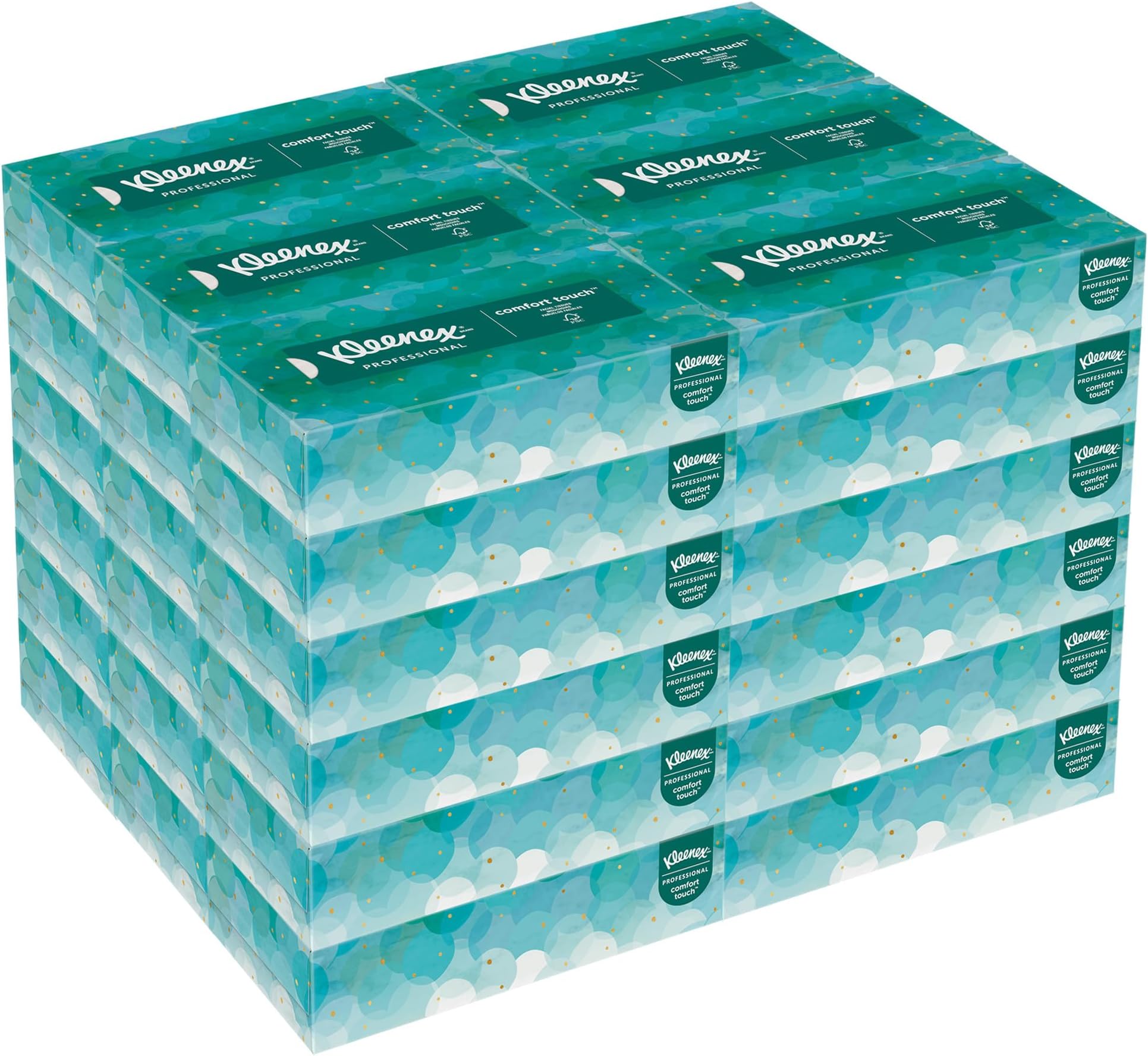 Kleenex FSC Certified Pop-Up Boxes 2-Ply Facial Tissue, White, 100 ...