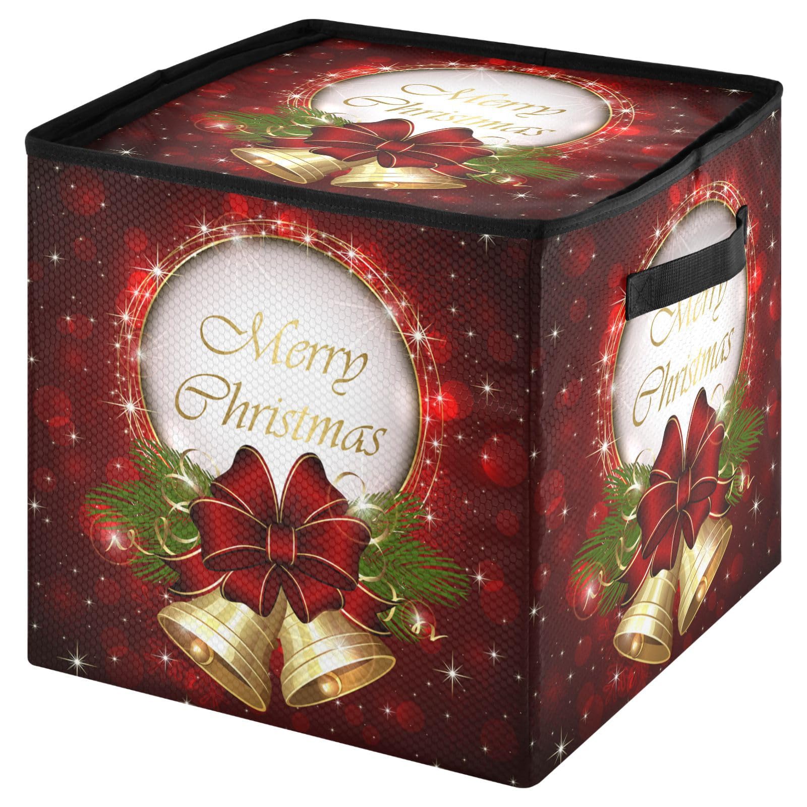 Amazon.com: Ceiurey Christmas Tree Jingle Bells Ornament Storage Basket ...