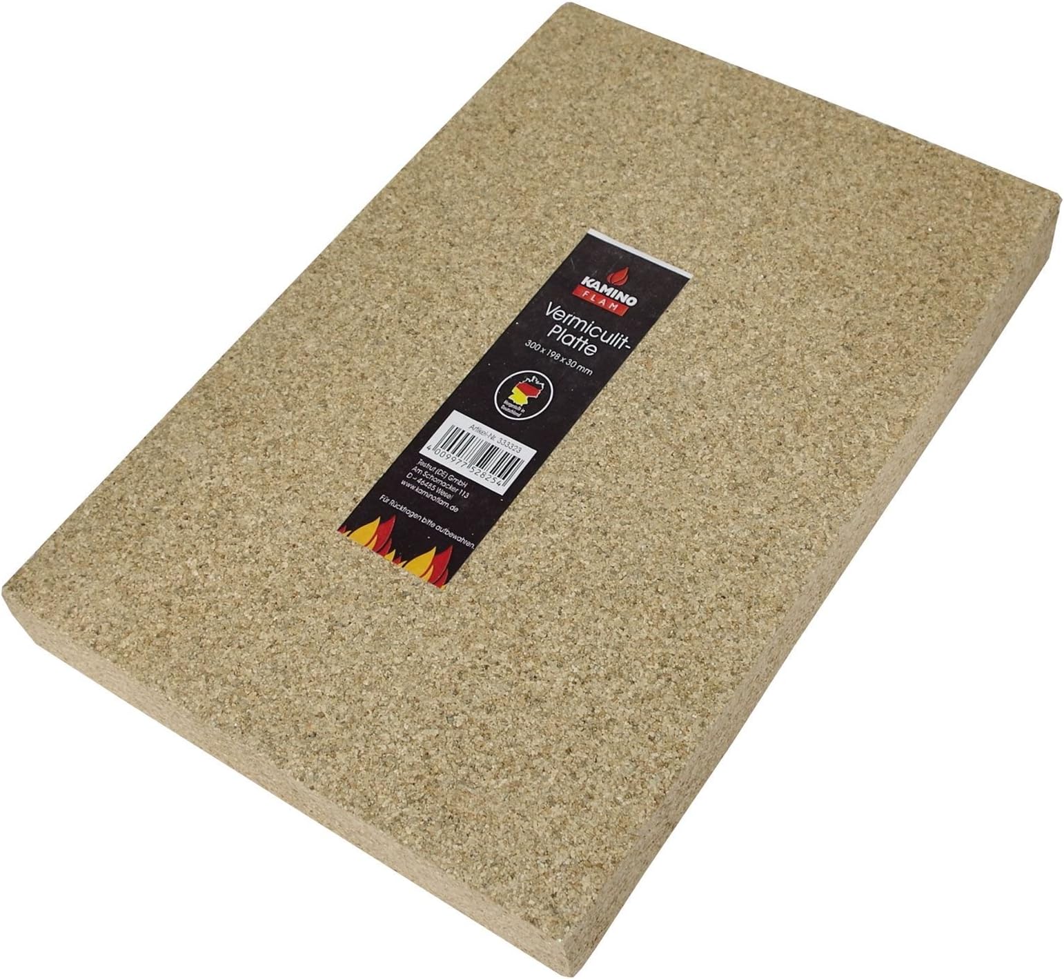 Firebrick Fire Board Heat Proof Brick Vermiculite Fireboard 2 Boards ...