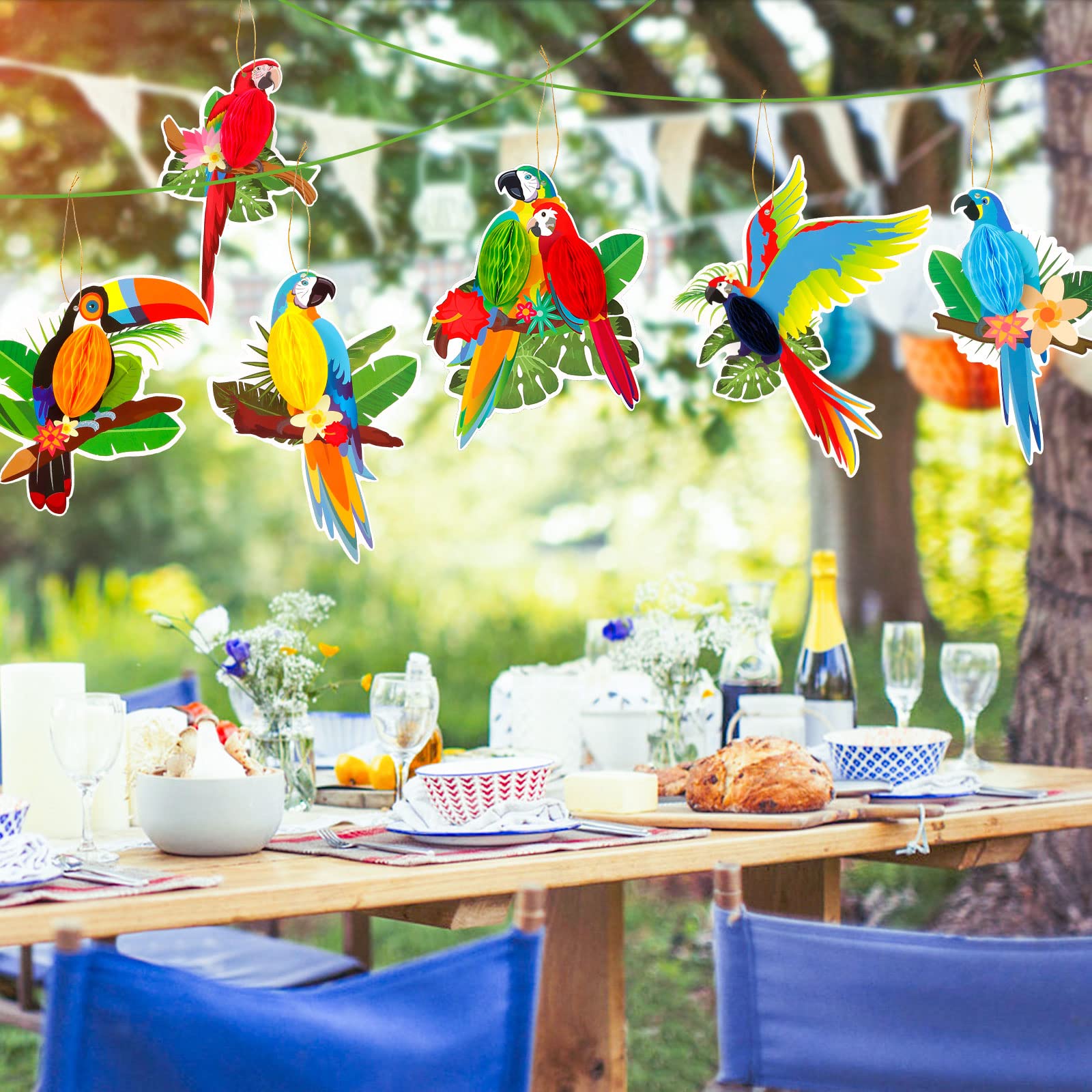 Parrot Theme Decorations