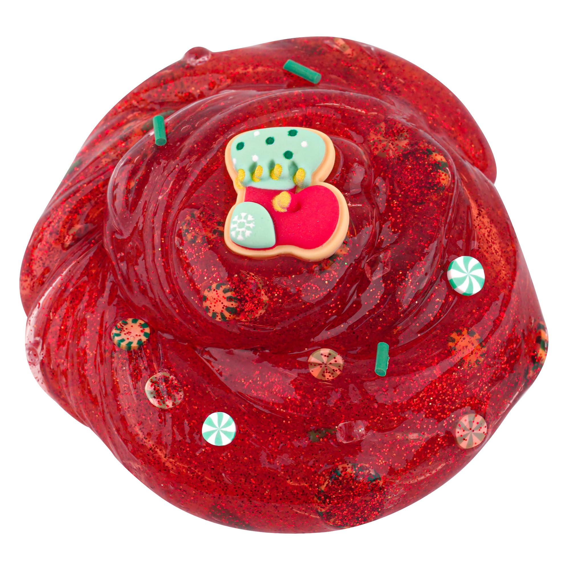 Red Glitter Slime Red And Green Christmas Fluffy Slime Recipe