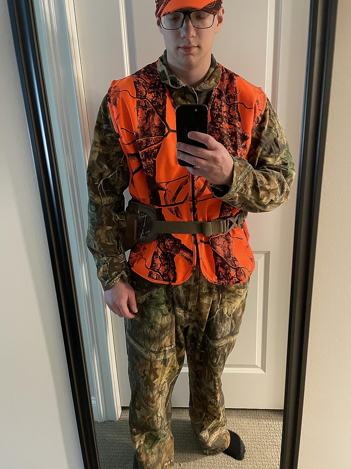 Amazon.com: Klarny Orange Safety Vest, High-Visibility, Waterproof Deer ...
