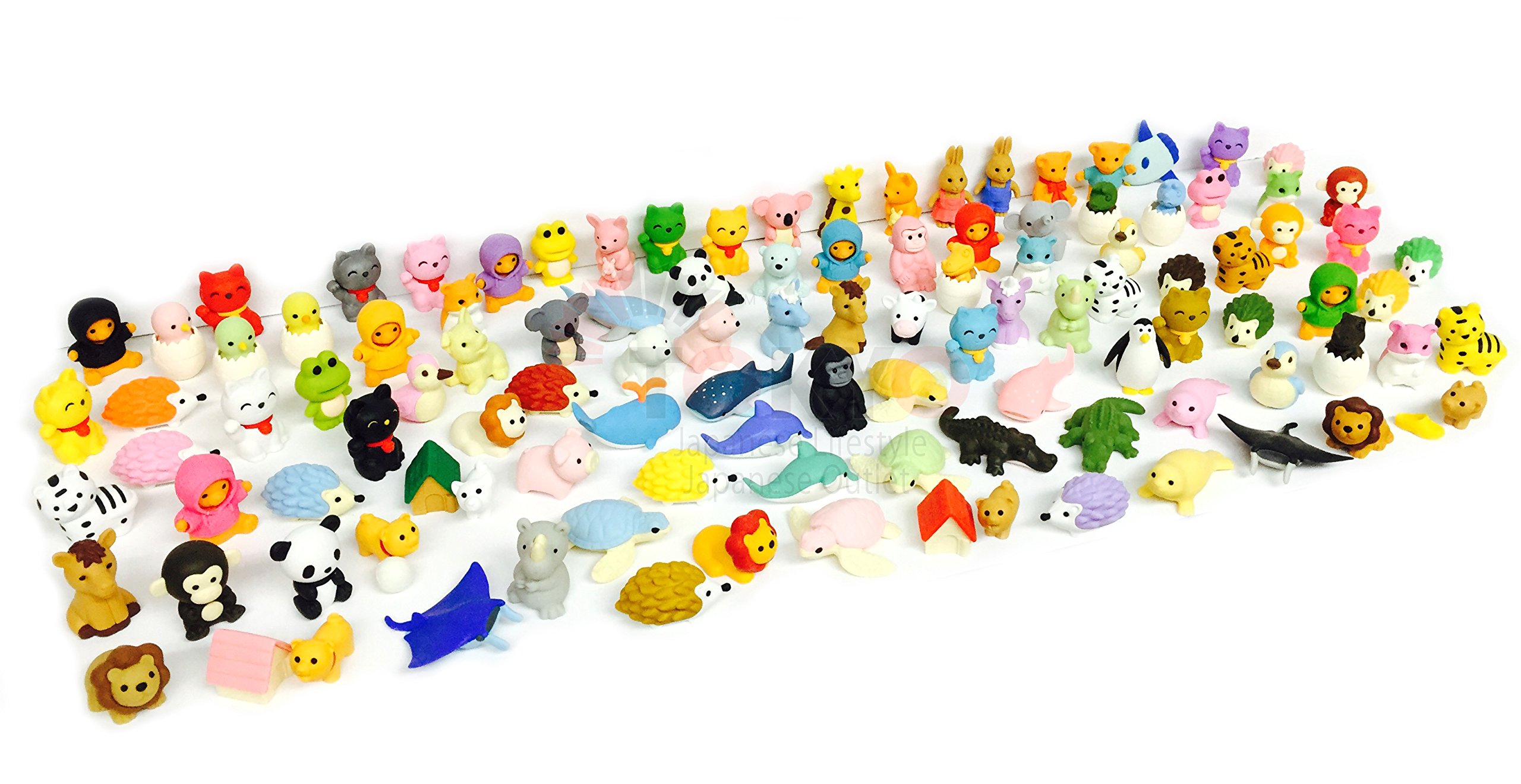 All Japanese Erasers