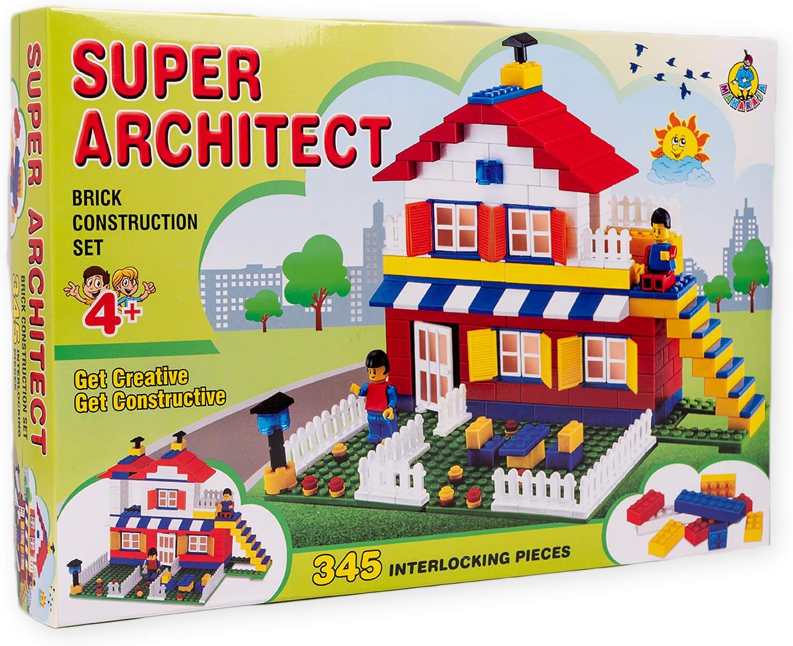 TOYZTREND Super Architect Construction Set for Kids to Create Their OWN ...