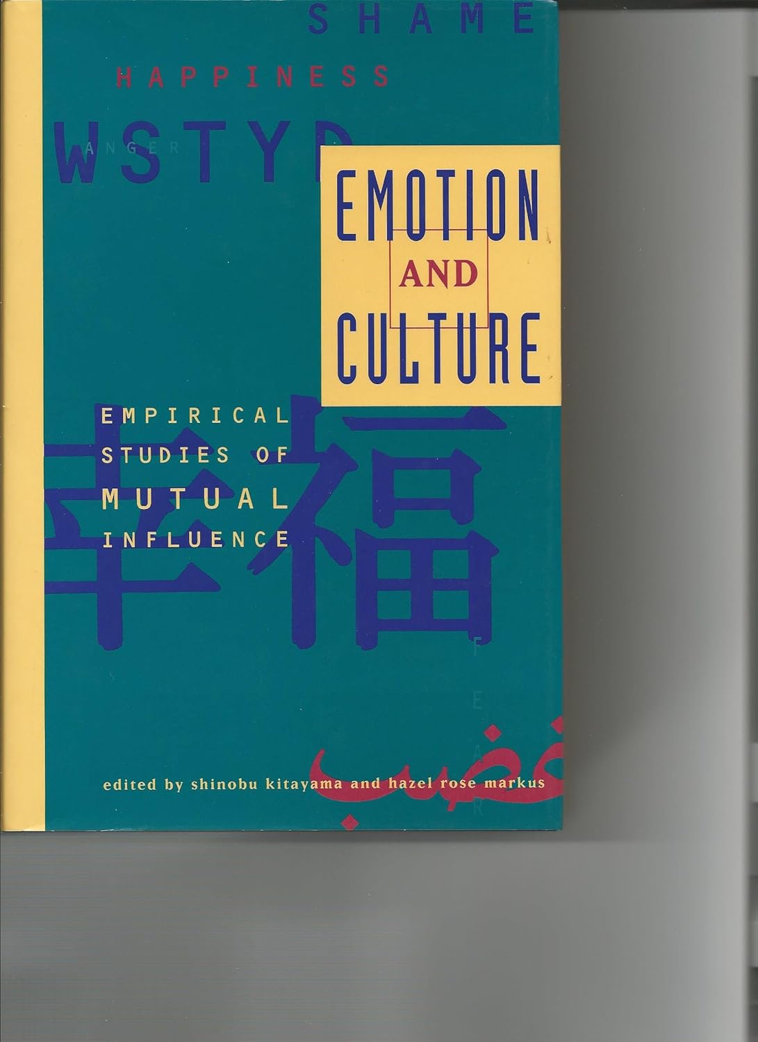 Amazon.com: Emotion and Culture: Empirical Studies of Mutual Influences ...