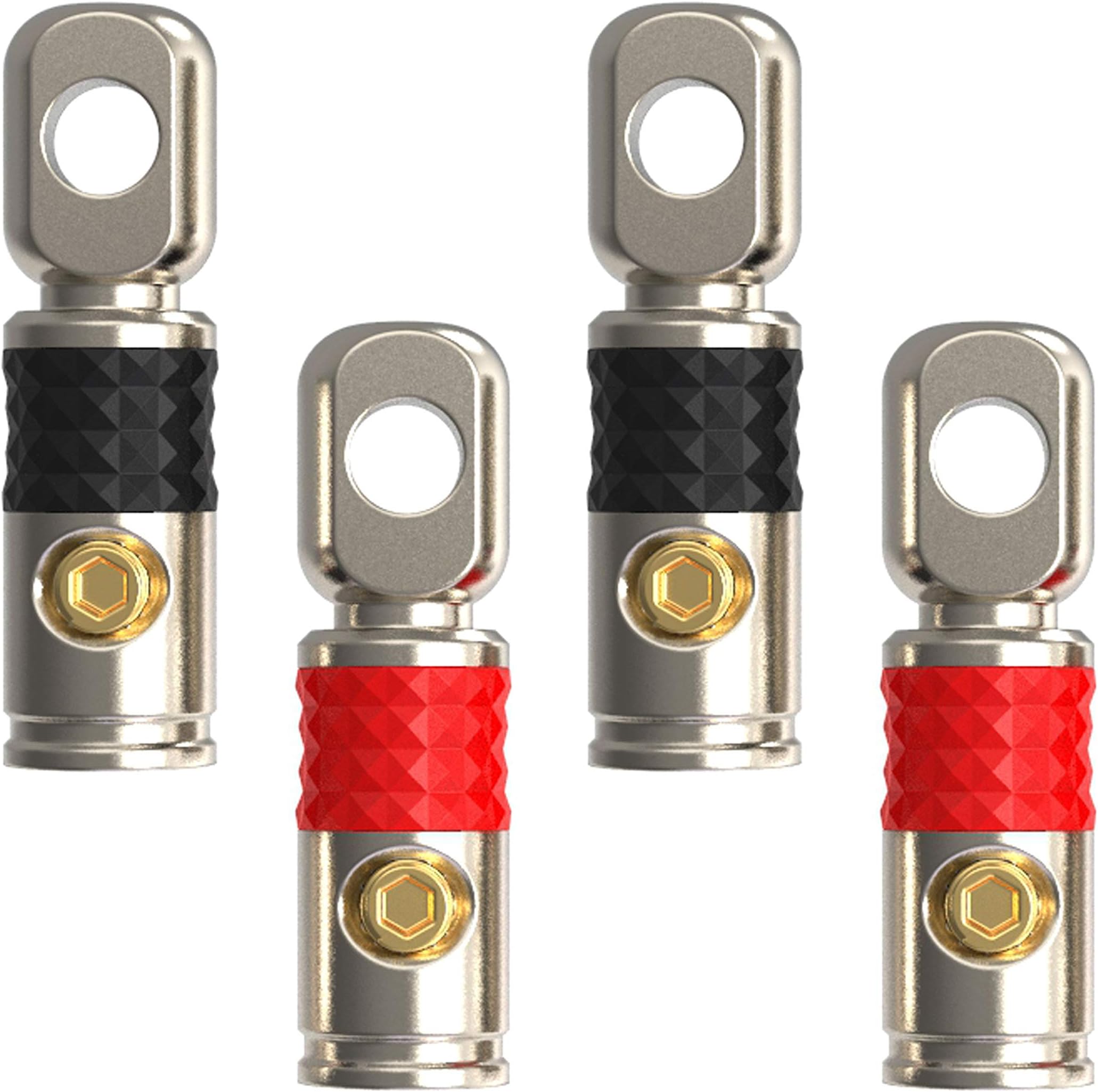 Amazon.com: ROCKRIX 4 AWG Gauge 100% Copper Ring Set Screw Battery ...