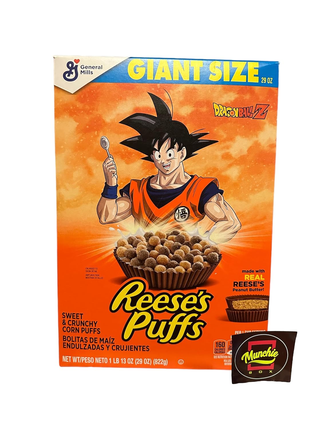 Amazon.com: Puffs X Dragon Ball Z Limited Editon Cereal by Munchie Box ...