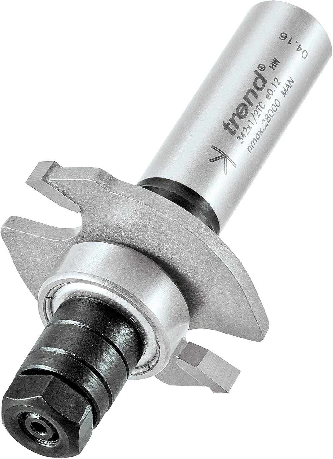 Trend Professional Bearing Guided Ovolo Router Cutter, 12.7mm Radius, 1 ...