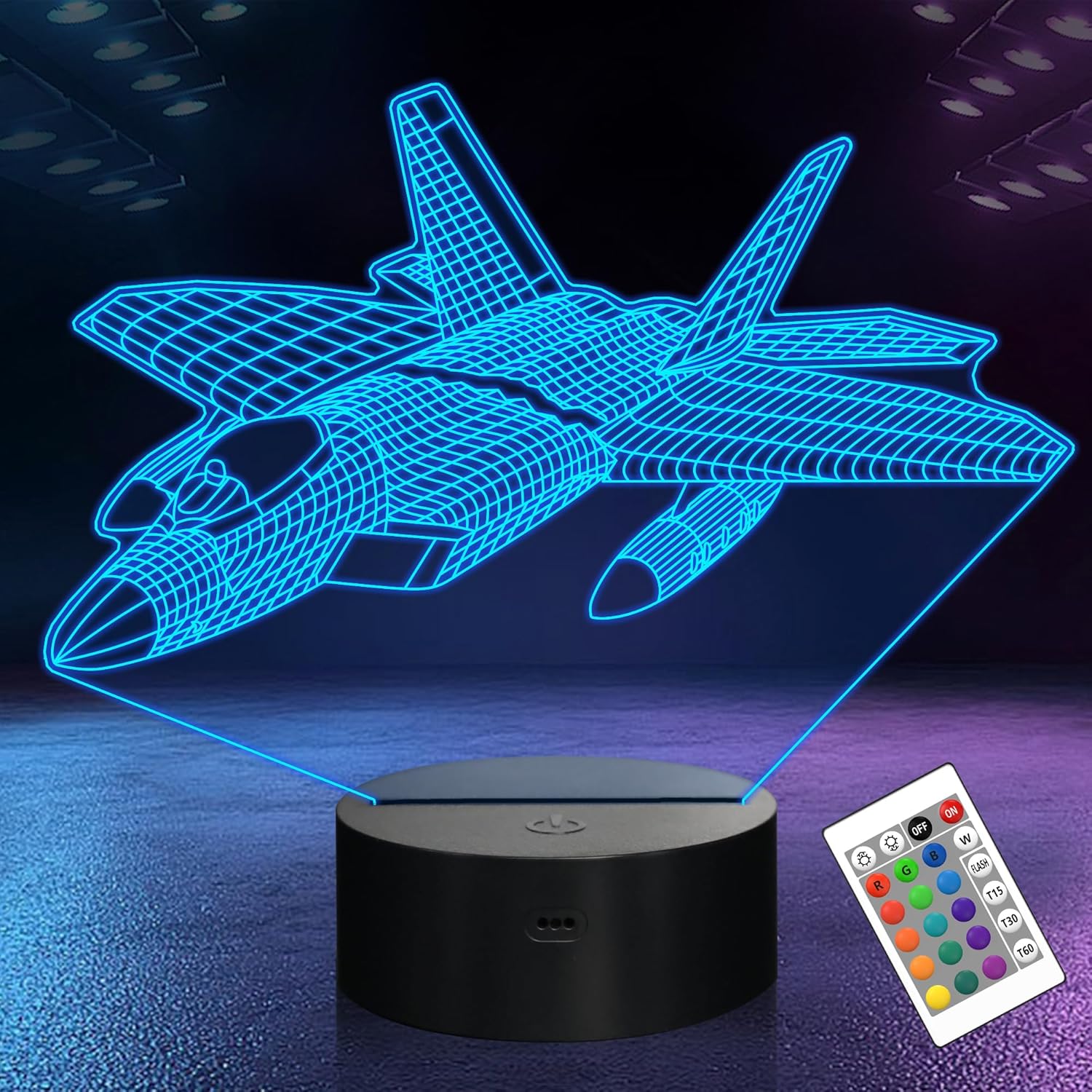 OkiyiD Airplane Model Gifts for Boys Men Pilot,16 Colors 3D Airplane ...