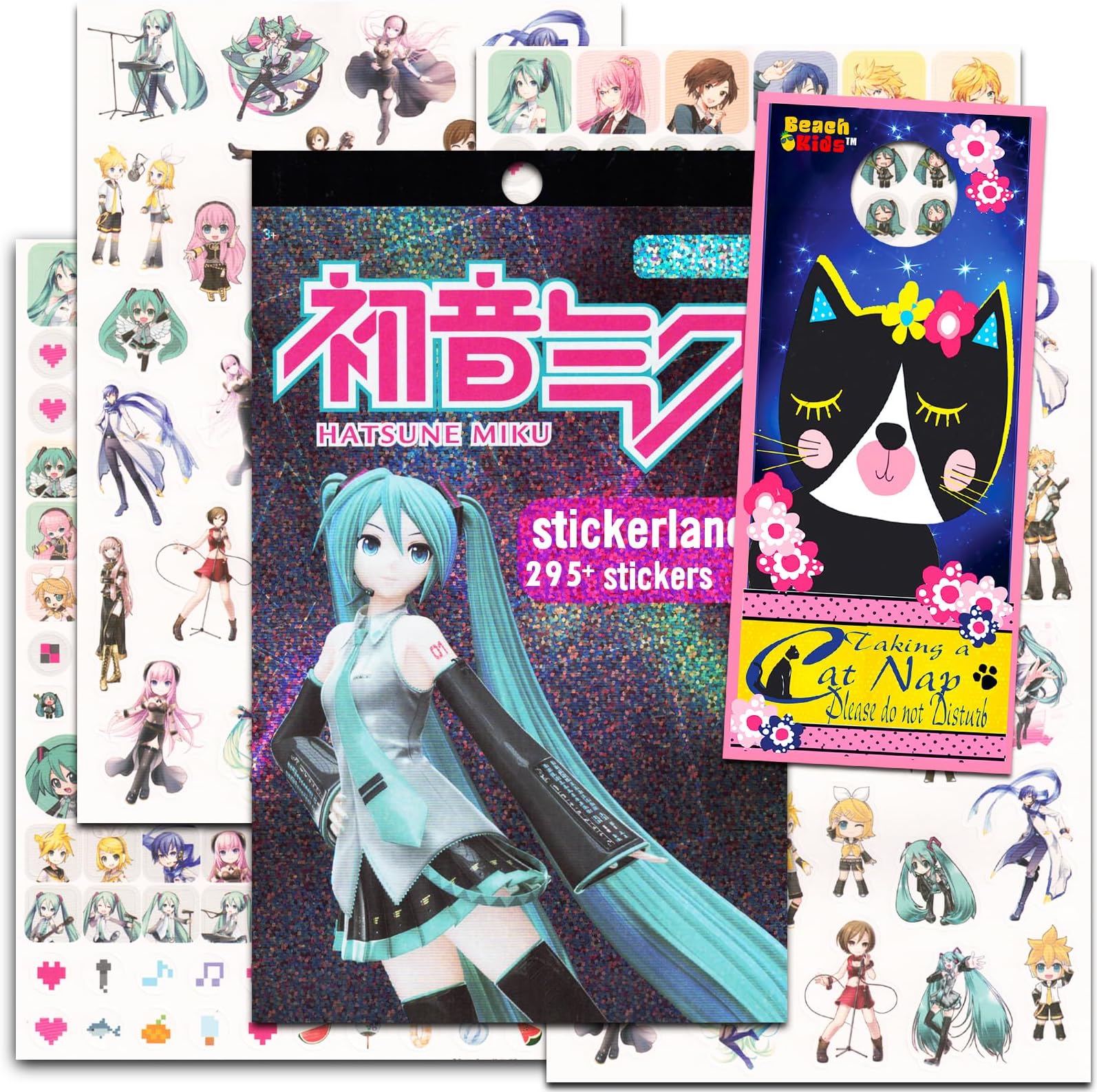 Amazon.com: Hatsune Miku Stickers Set - Bundle with 295+ Hatsune Miku ...